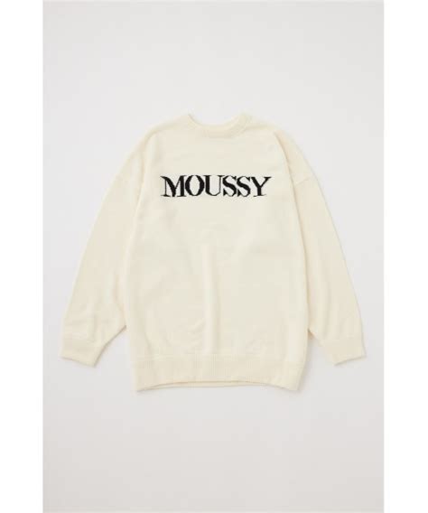 MOUSSY LOGO ニットニット セーターMOUSSYマウジーのファッション通販 ZOZOTOWN