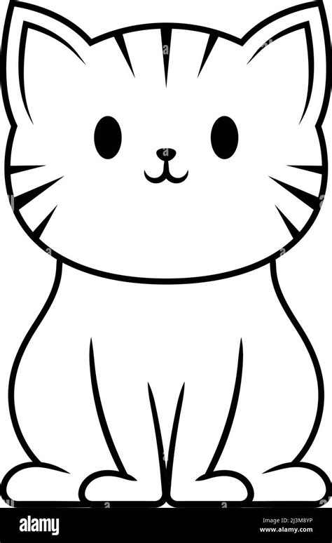 Cute Cat Stencil