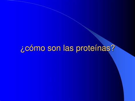 PPT Estructura de proteínas PowerPoint Presentation free download
