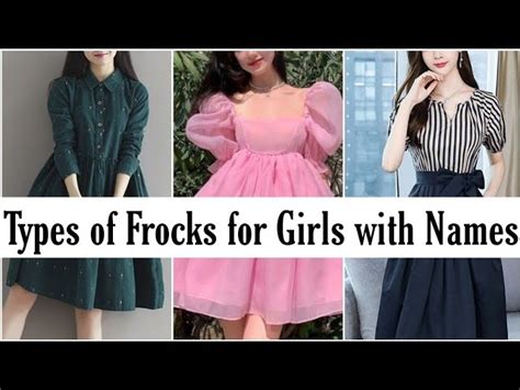 Share 78 Types Of Frocks With Names Best 3tdesign Edu Vn