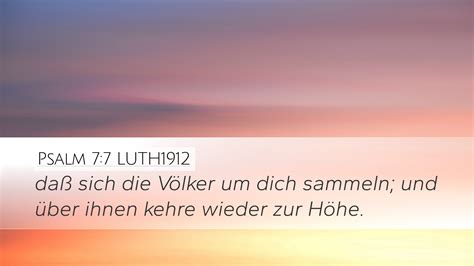 Psalm 7 7 LUTH1912 Desktop Wallpaper daß sich Völker um dich