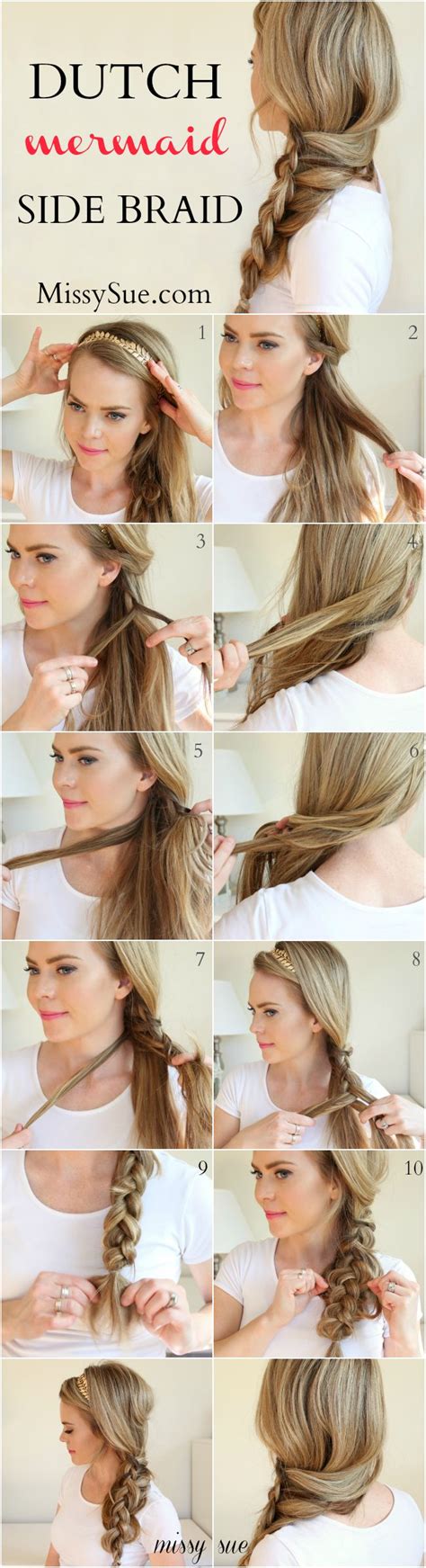 Side Swept Braid Hair You Wont Miss Hair Tutorials Pretty Designs