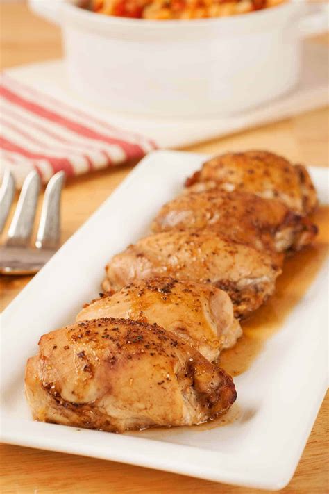 Chicken Thigh Boneless Skinless Recipes Oven Setkab