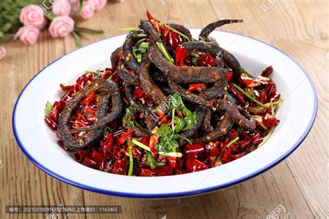 手撕鳝 中国菜系 食品餐饮 摄影素材 汇图网www huitu