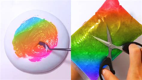 Relaxing Slime Compilation Asmr Oddly Satisfying Video Youtube