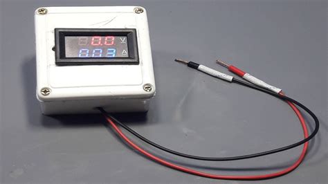How To Make Digital Dc Voltmeter And Ammeter At Home Youtube