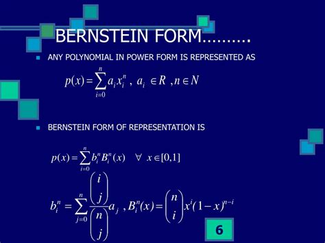 ppt new approach to calculation of range of polynomials using bernstein forms powerpoint