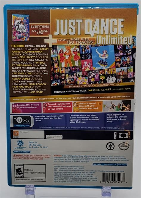 Just Dance Gold Edition Nintendo Wii U Ebay