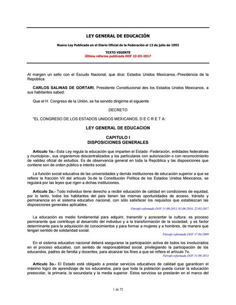 Ley General Educacion By Gonzalos2001 Issuu