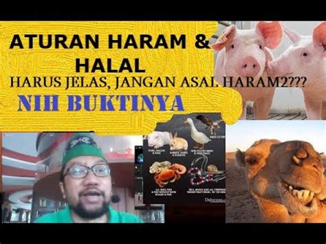 DR BAMBANG NOORSENA ATURAN MAKANAN HARAM DAN TIDAK HARAM HARUS