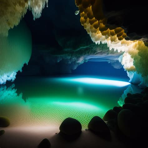 Lexica Under Water Cave
