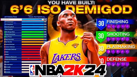 New Demigod Fading Iso Build Is The Best Guard Build On Nba K