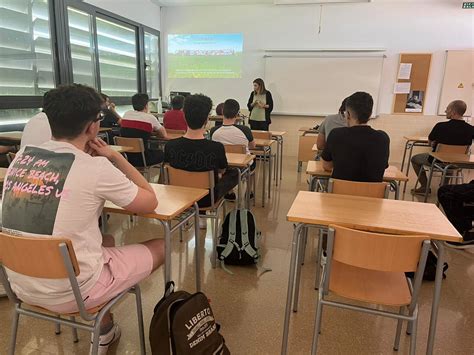 AHORA en el IES Dr Lluís Simarro de Xàtiva AHORA