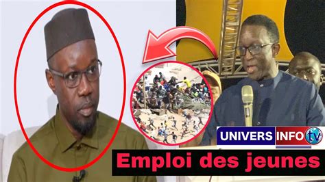 Procès Ousmane Sonko vs Mame Mame Mbaye Niang Amadou Ba prononce les