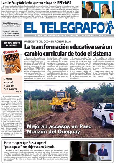 Edición 22 02 2023 Diario El Telégrafo