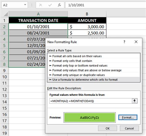 Excel MONTH Function How To Use