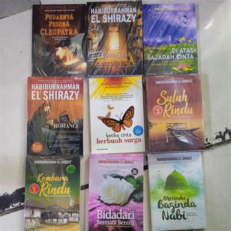 Jual Paket Novel Habiburrahman El Shirazy Cinta Suci Zahrana Di Atas
