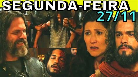 A TERRA PROMETIDA CAPITULO DE SEGUNDA FEIRA 27 11 23 RESUMO DE HOJE