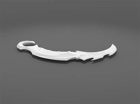Archivo STL Karambit Reaver VALORANTPlan Para Descargar Y Imprimir En