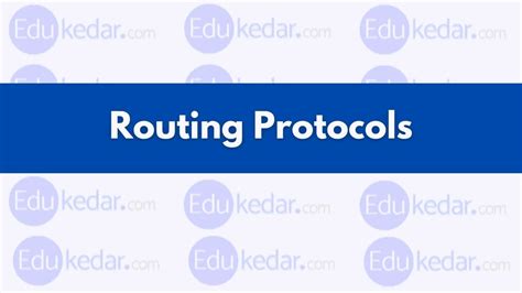 Routing Protocols Types Static Dynamic Distance Vector Link State