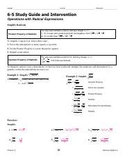 9 6 Study Guide And Intervention Perfect Squares And Factoring Answers