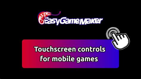 Touchscreen Controls For Mobile Games Easy Game Maker Tutorial Youtube