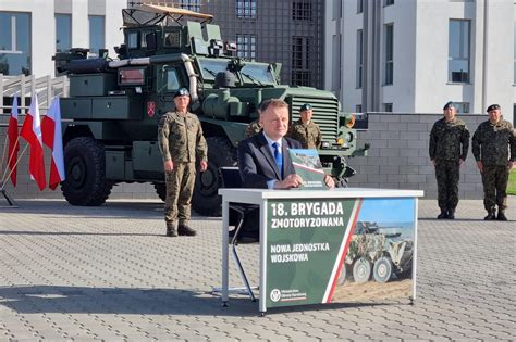 Utworzono czwartą brygadę w 18 Żelaznej Dywizji Zmechanizowanej