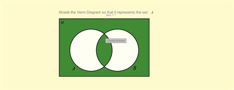 Venn Diagram Geogebra