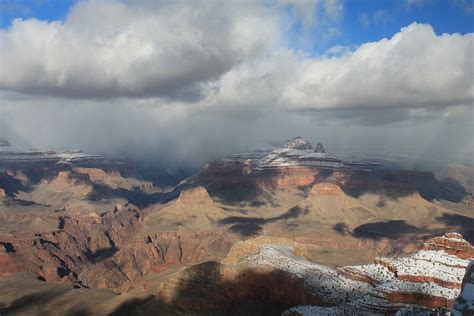 Grand Canyon Winter Schlucht Kostenloses Foto Auf Pixabay Pixabay