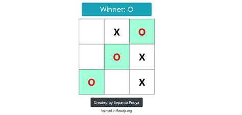 github sepantapouya tic toc toe using reactjs