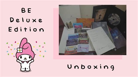 Unboxing BTS BE Deluxe Edition YouTube