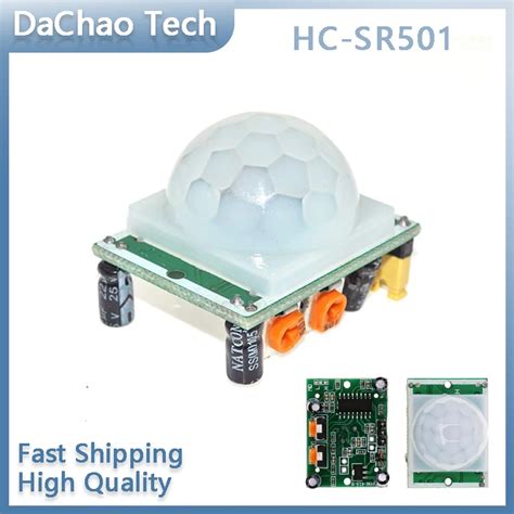 HC SR501 Adjust IR Pyroelectric Infrared PIR Motion Sensor