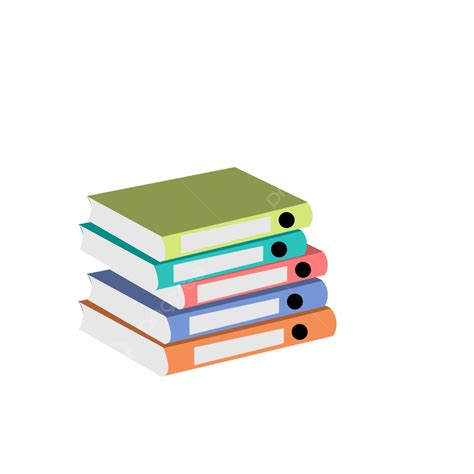 Document Stack Clipart Transparent Background Color Stacked Documents