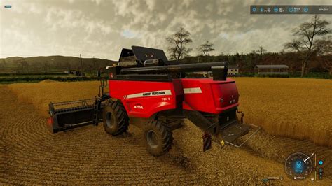 FS 22 Bally Spring 14 Organic Farmer Barley Harvest Straw Bales