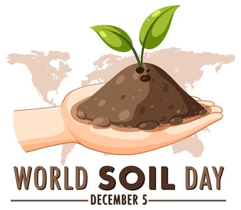 Free Vector World Soil Day Banner Design