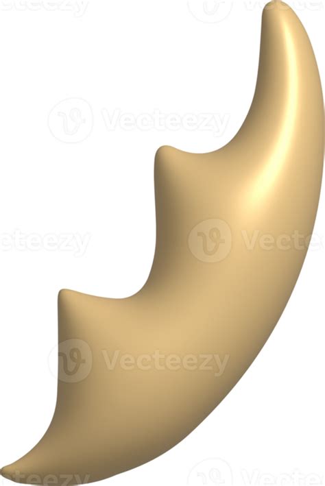 Elemento De Formas Organicas 3d 9636898 PNG