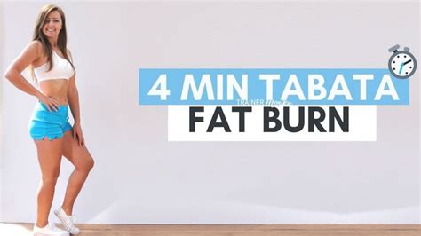 Minute Tabata Workout With Music Timer Tabata Workouts Tabata