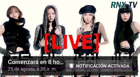 BLACKPINK PERÚ on Twitter Links de la transmisión en vivo