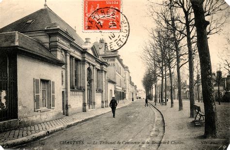 Chartres Le Tribunal De Commerce Et Le Boulevard Chasles Carte