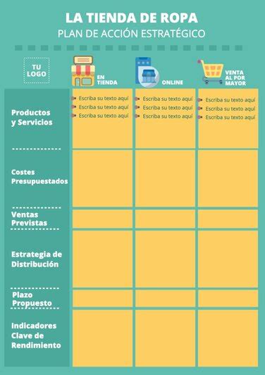 Plantillas Gratis Para Plan De Acci N