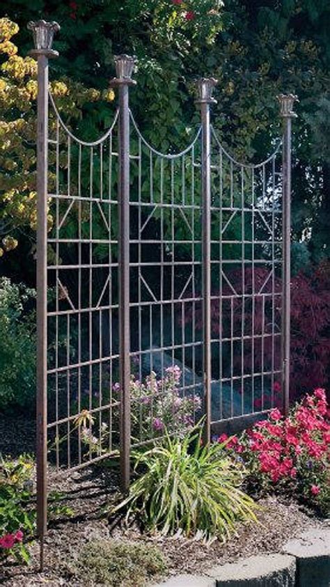H Potter Metal Garden Trellis Tall Large Indoor Outdoor Screen