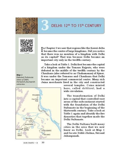 NCERT Book Class 7 Social Science Chapter 3 Delhi 12th To 15th Century