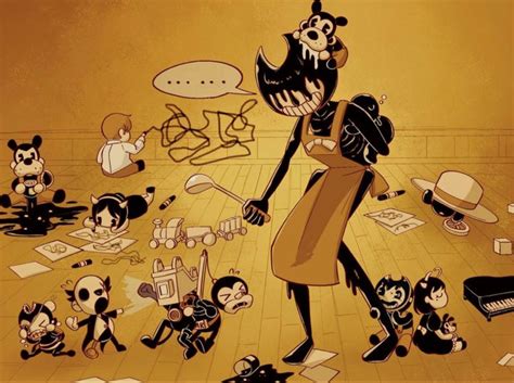 Pin By Alondra Oquendo On Bendy And The Ink Machine Bendy And The Ink Machine Character Art
