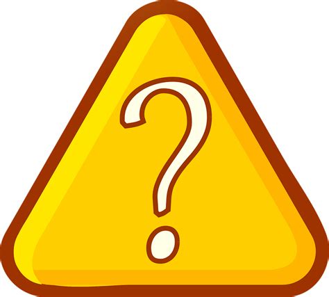 Triangle Question Mark Free Vector Graphic On Pixabay