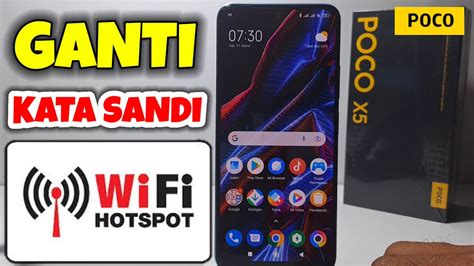 Cara Ganti Kata Sandi Hotspot Poco X5 5g YouTube