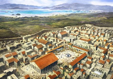 ArtStation Ancient Corinth Jeff Brown Ancient Greek Architecture