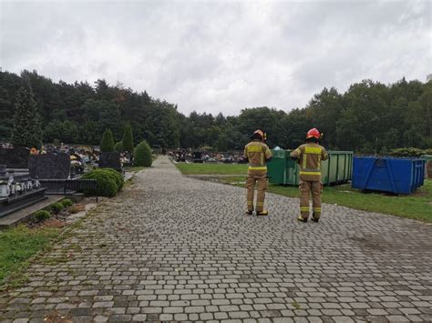 Trzebinia Gigantyczne zapadlisko na cmentarzu pochłonęło dziesiątki