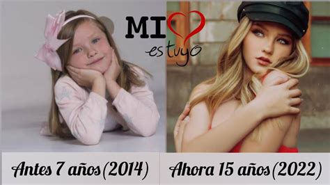 ASI LUCEN LOS ACTORES DE MI CORAZON ES TUYO ANTES Y DESPUÉS 2022