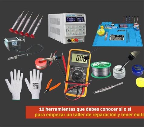10 herramientas para reparar celulares BM CENTRO DE CAPACITACIÓN