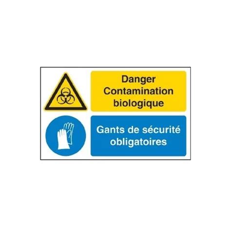 Panneau Danger Contamination Biologique Signalisation De Panneaux